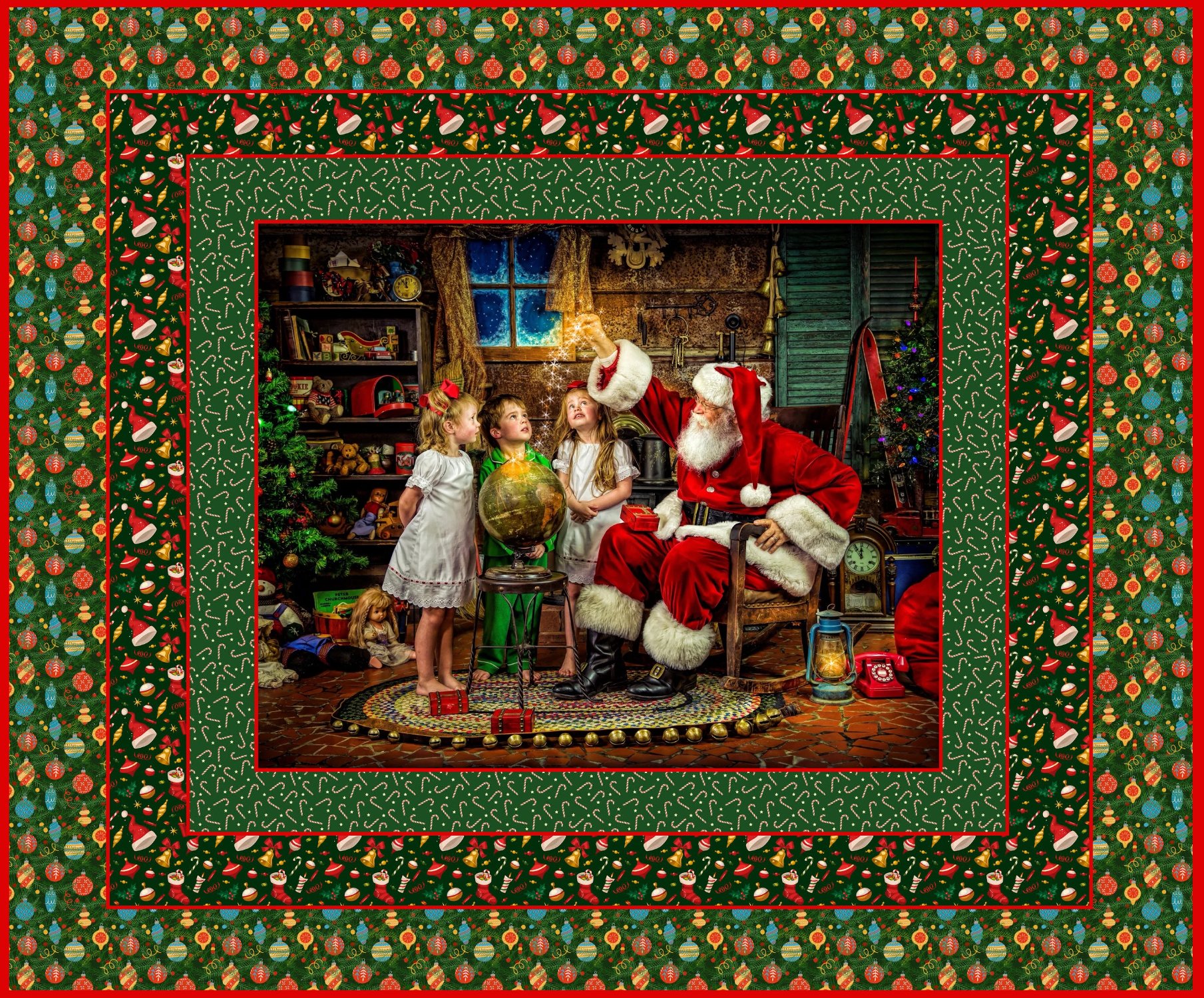Solve Christmas Magic (easy) jigsaw puzzle online with 120 pieces