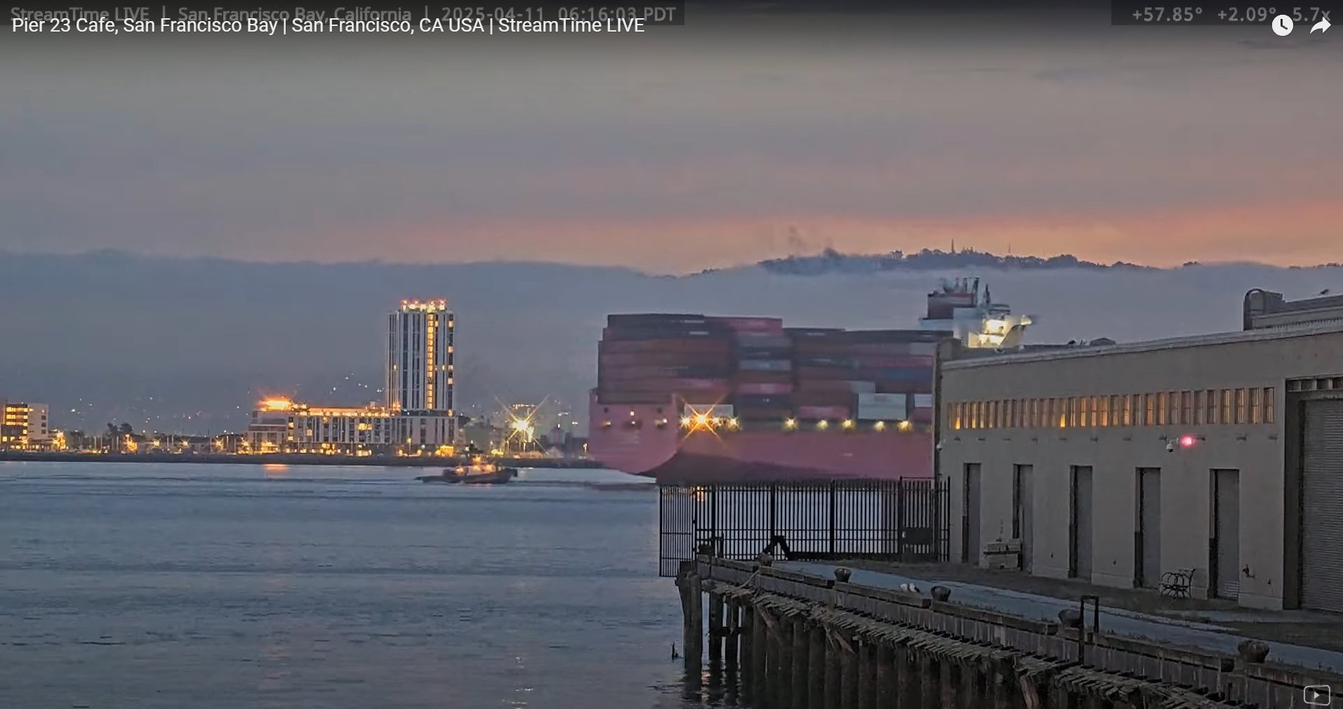 Solve ONE Olympus passing Pier 23, San Francisco, 2025-04-11 jigsaw ...