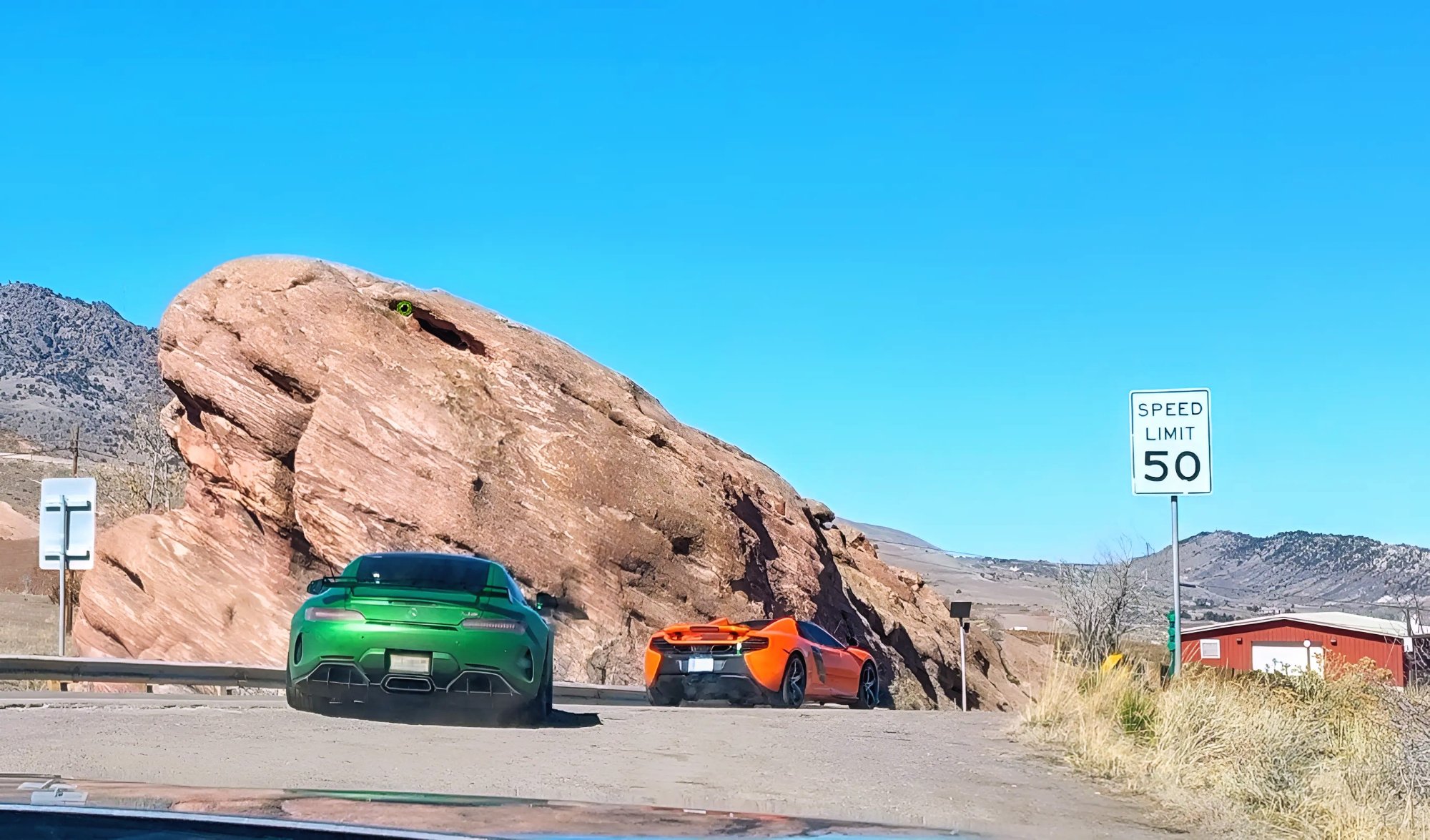 Solve So we were at our favorite spot when these two cars stopped and ...