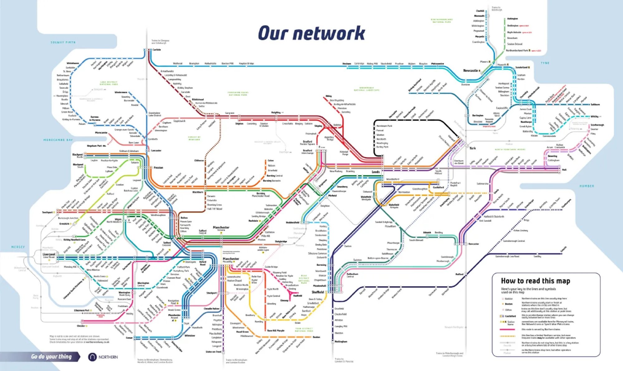 Solve Northern Network Map jigsaw puzzle online with 589 pieces
