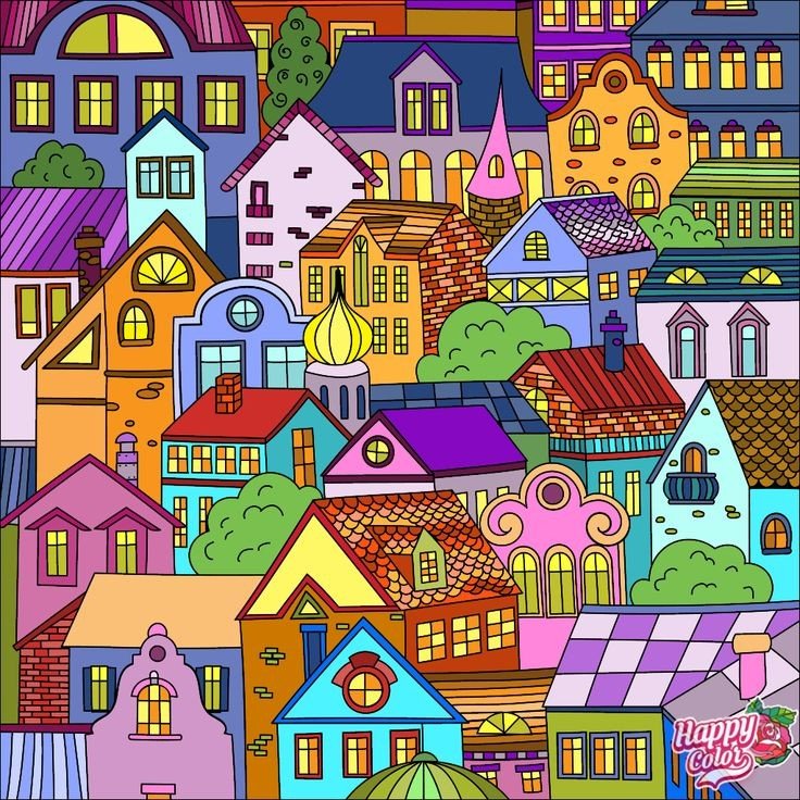 Solve City Lights jigsaw puzzle online with 64 pieces