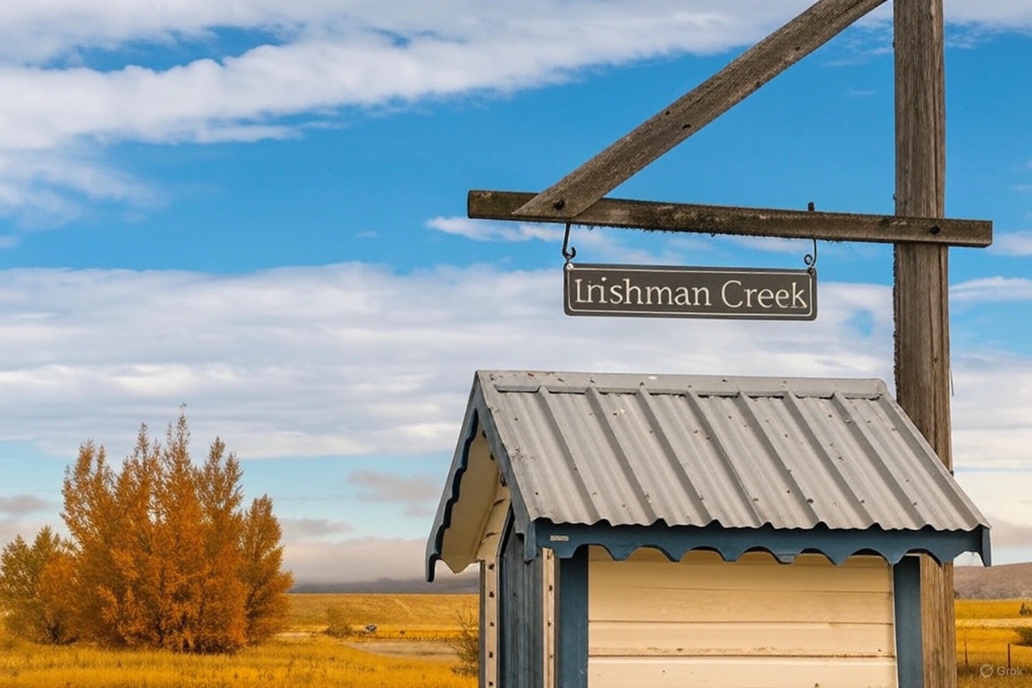 Solve Irishman Creek MacKenzie Country jigsaw puzzle online with 117 pieces