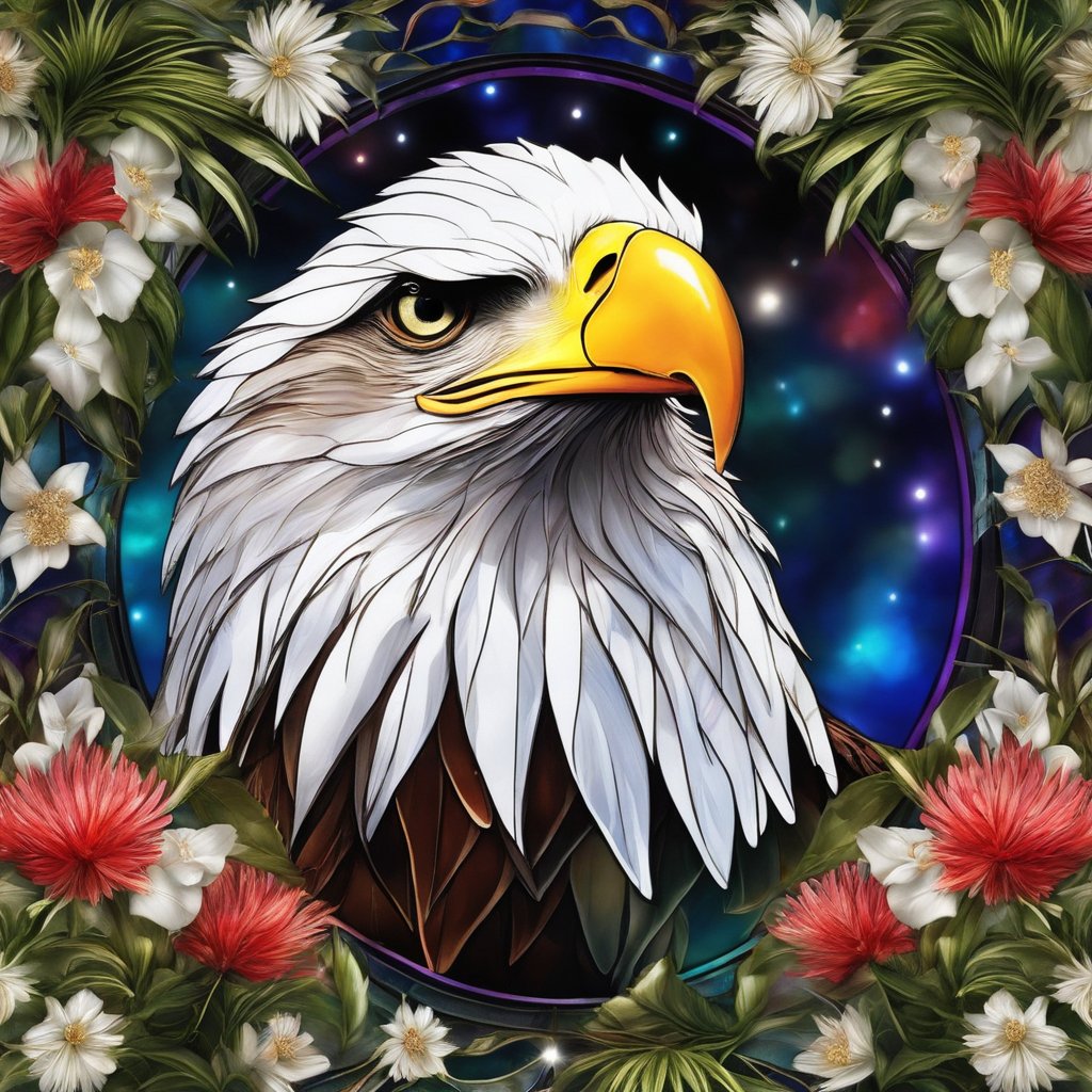 Solve Eagle jigsaw puzzle online with 64 pieces