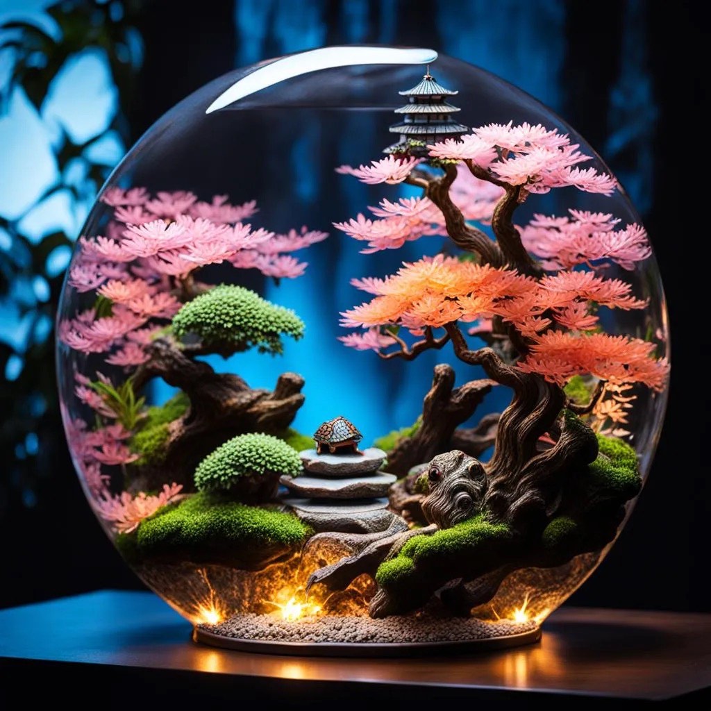 Solve Pretty Trees in a Bubble jigsaw puzzle online with 25 pieces