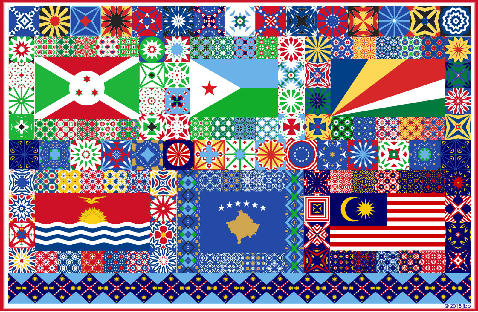 Solve 2018_39 fun with flags-1 jigsaw puzzle online with 442 pieces