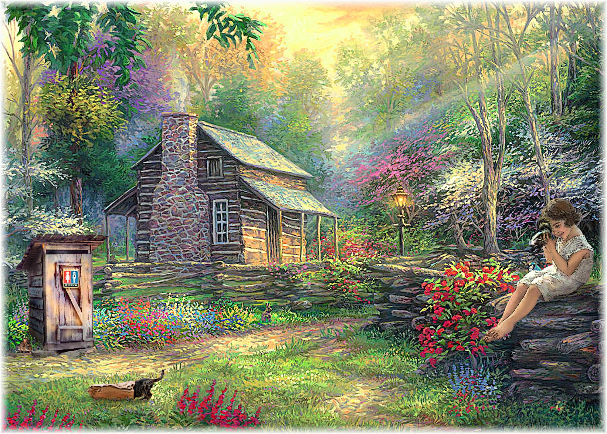 Solve City girl Lulu, on holiday in the backwoods, befriends what she ...