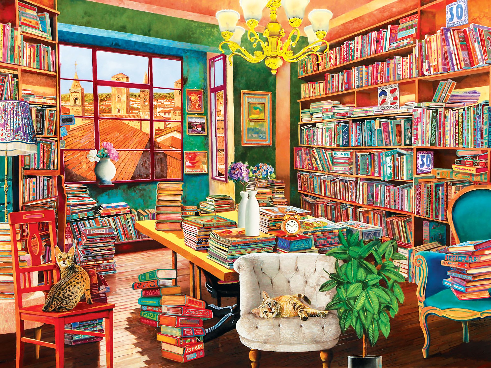 Solve The Old Library jigsaw puzzle online with 352 pieces