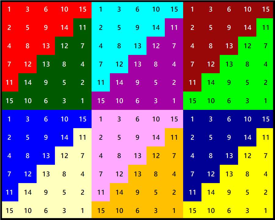 Solve Number 1112 confused staircases 180 jigsaw puzzle online with 180 ...