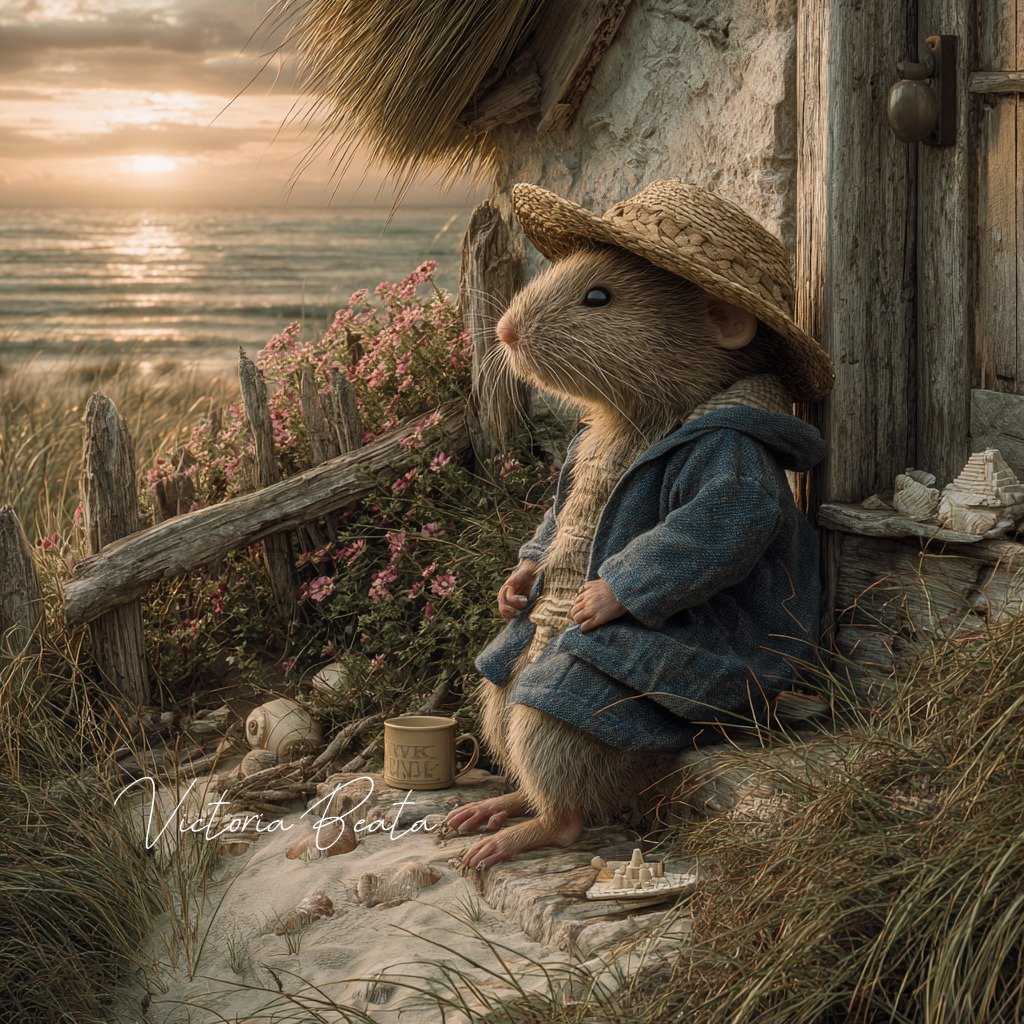 Solve Seaside Mouse jigsaw puzzle online with 81 pieces