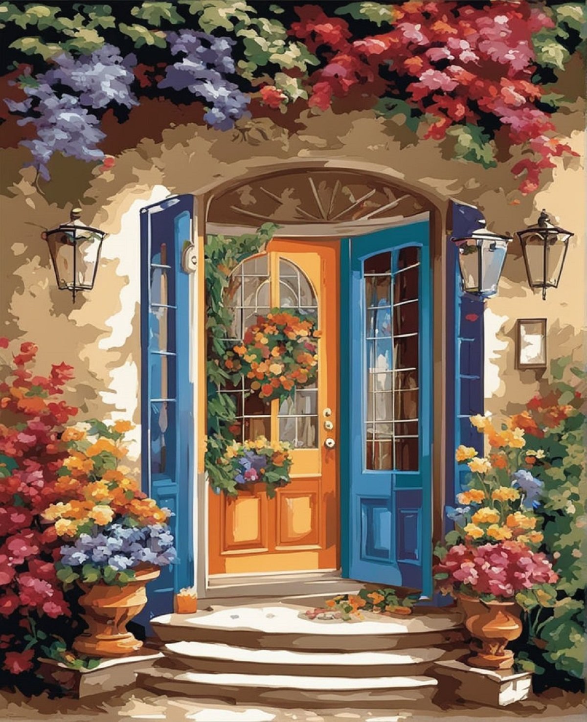 Solve Welcoming Door jigsaw puzzle online with 80 pieces