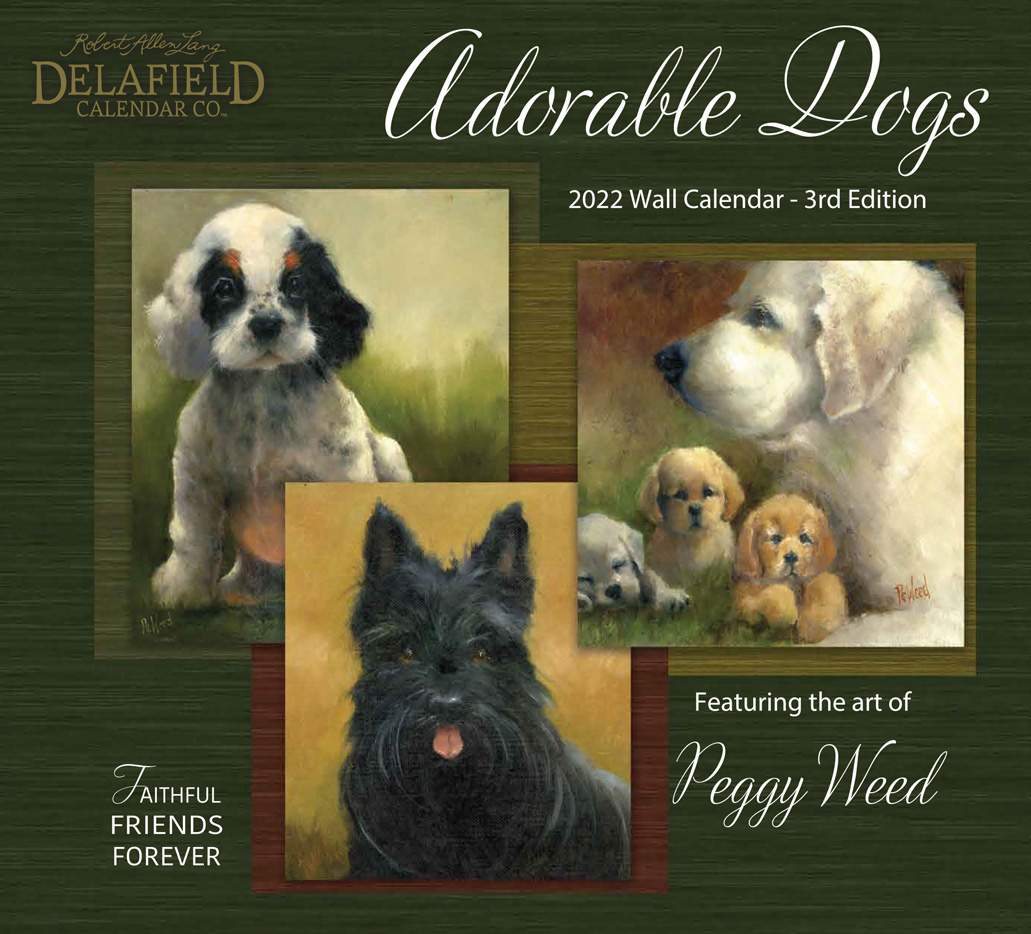 Solve DELAFIELD 2022 Wall Calendar Adorable Dogs jigsaw puzzle online ...