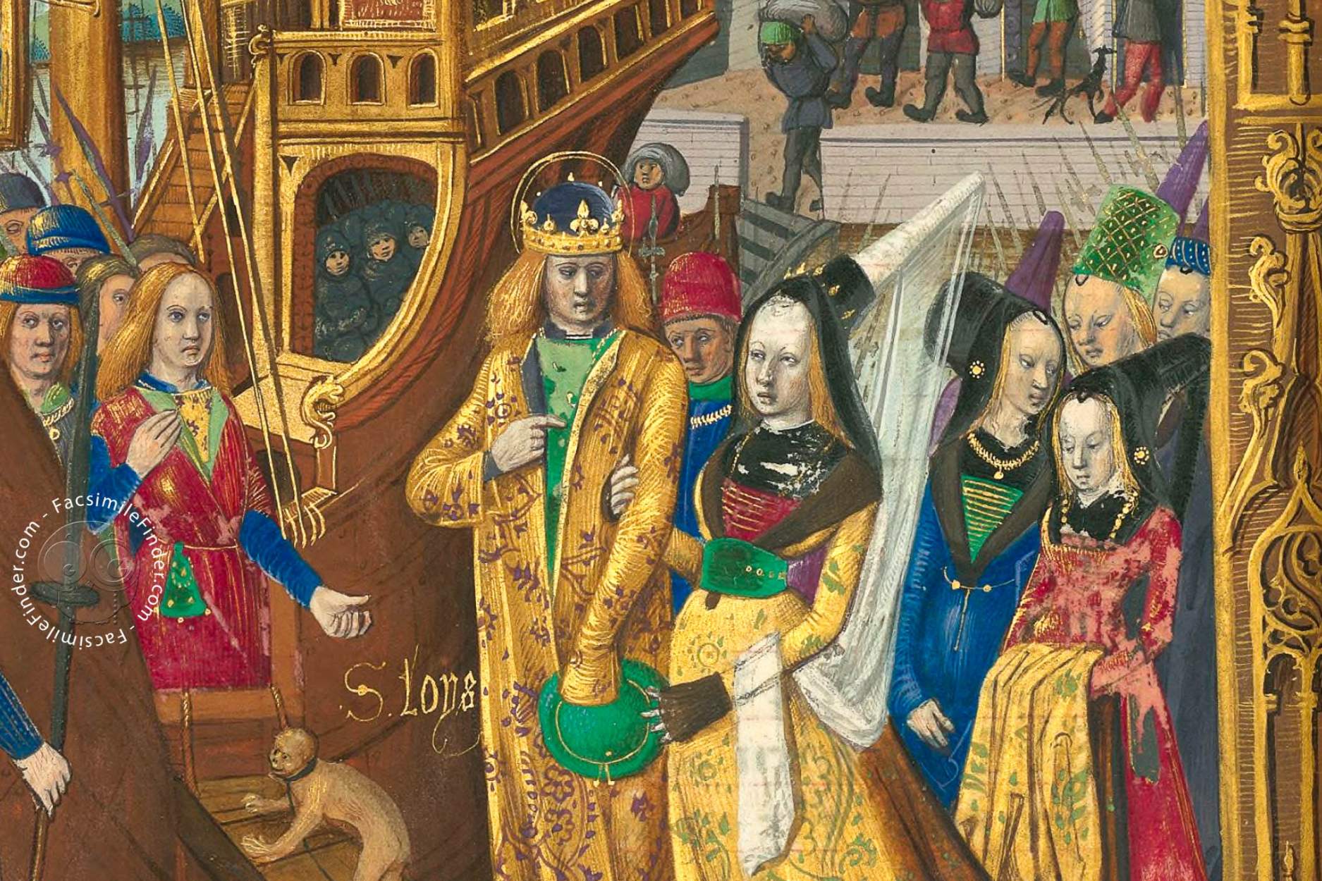 Solve Gatherings- Middle Ages jigsaw puzzle online with 150 pieces