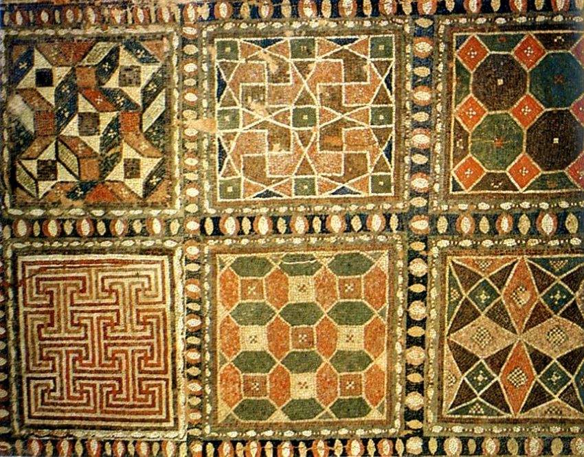 Solve Mosaic Floor: House of Dionysus - Cyprus. 3rd century AD jigsaw ...