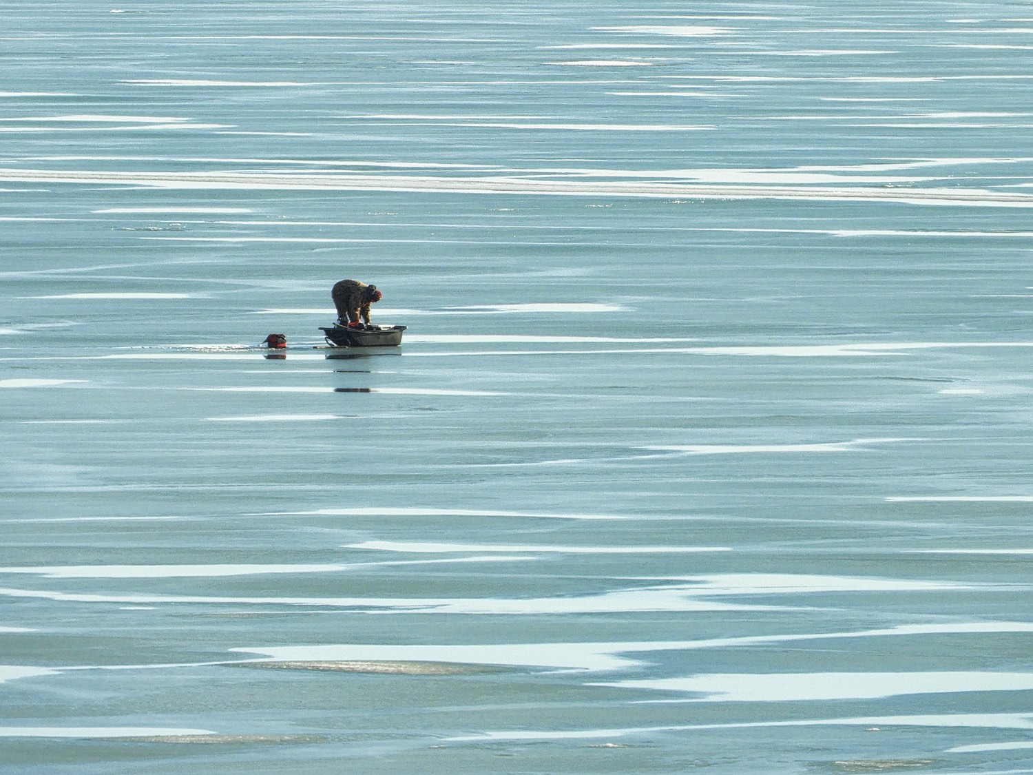 Solve If the ice starts breaking up, I suppose he could hop in! jigsaw ...