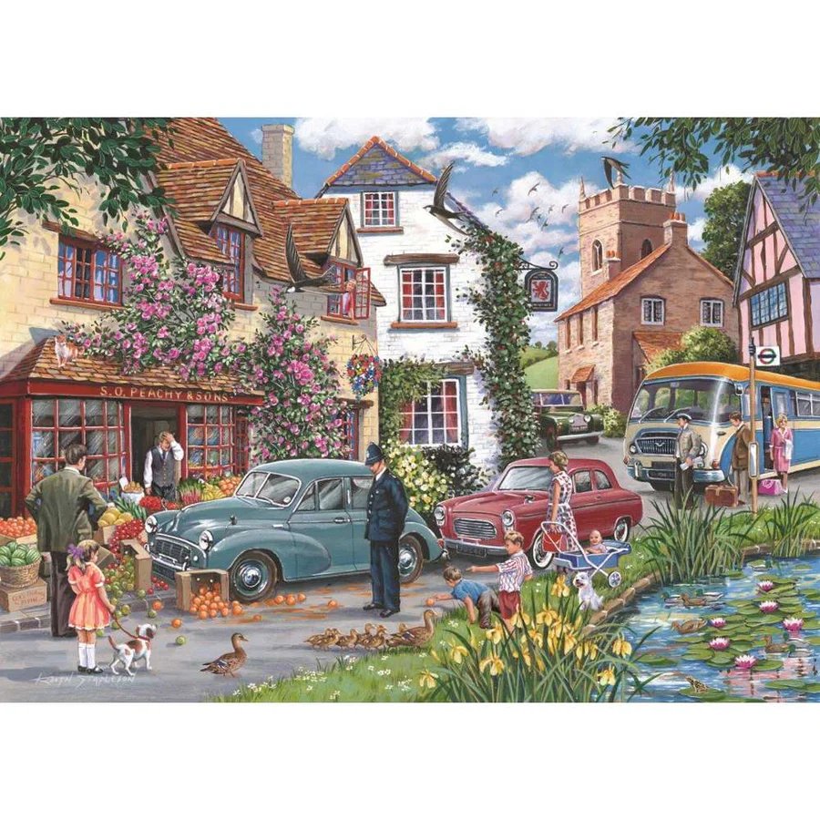 Solve Traffic Jam jigsaw puzzle online with 240 pieces