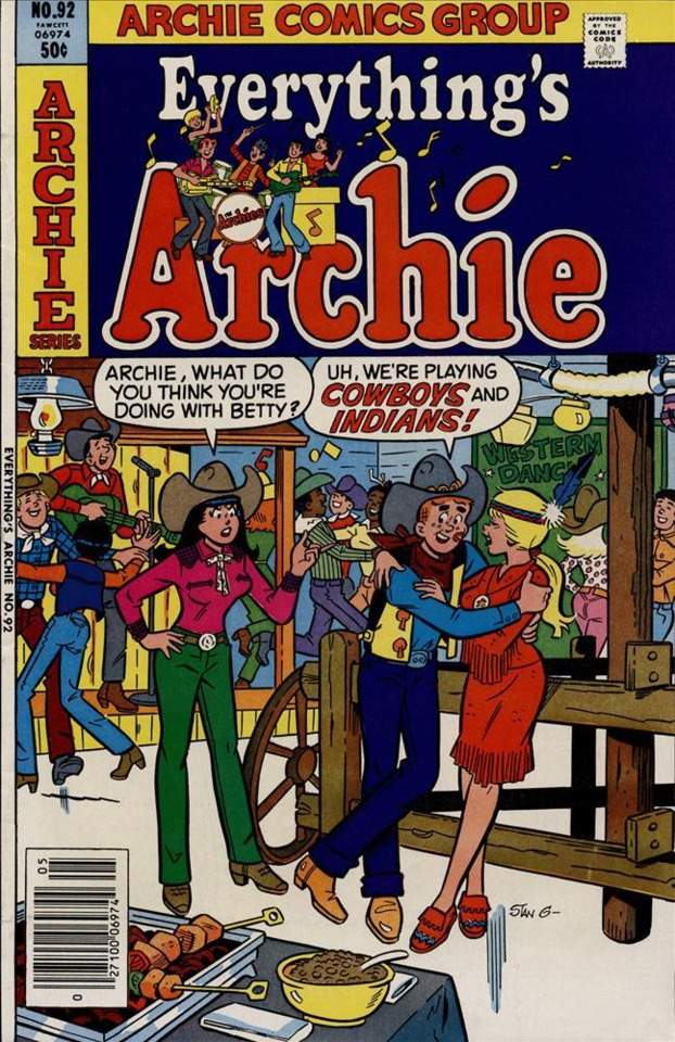 Solve Everything's Archie 1969 #92 jigsaw puzzle online with 160 pieces