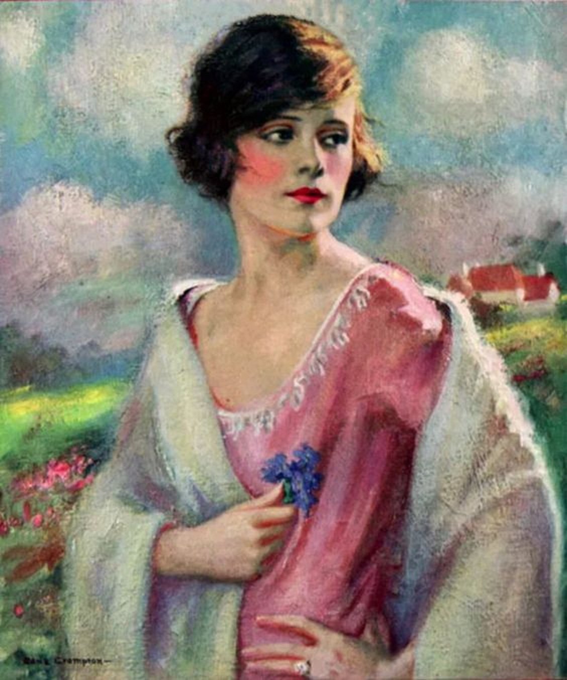 Jigsaw Puzzle | 208 pieces | American Vintage ~ Edna Crompton (American ...