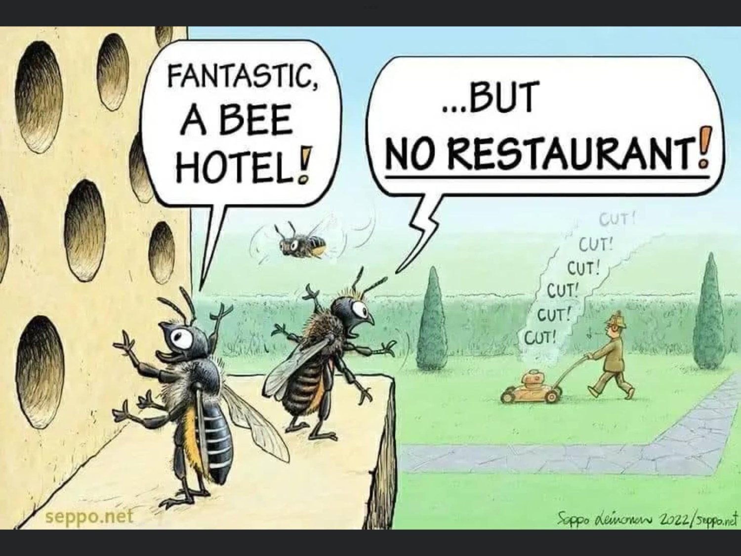 Solve Bees :-) jigsaw puzzle online with 20 pieces