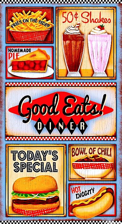 Solve Vintage Diner jigsaw puzzle online with 84 pieces