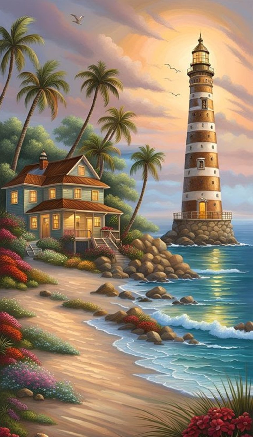 Jigsaw Puzzle | 84 pieces | Lighthouse | Jigidi