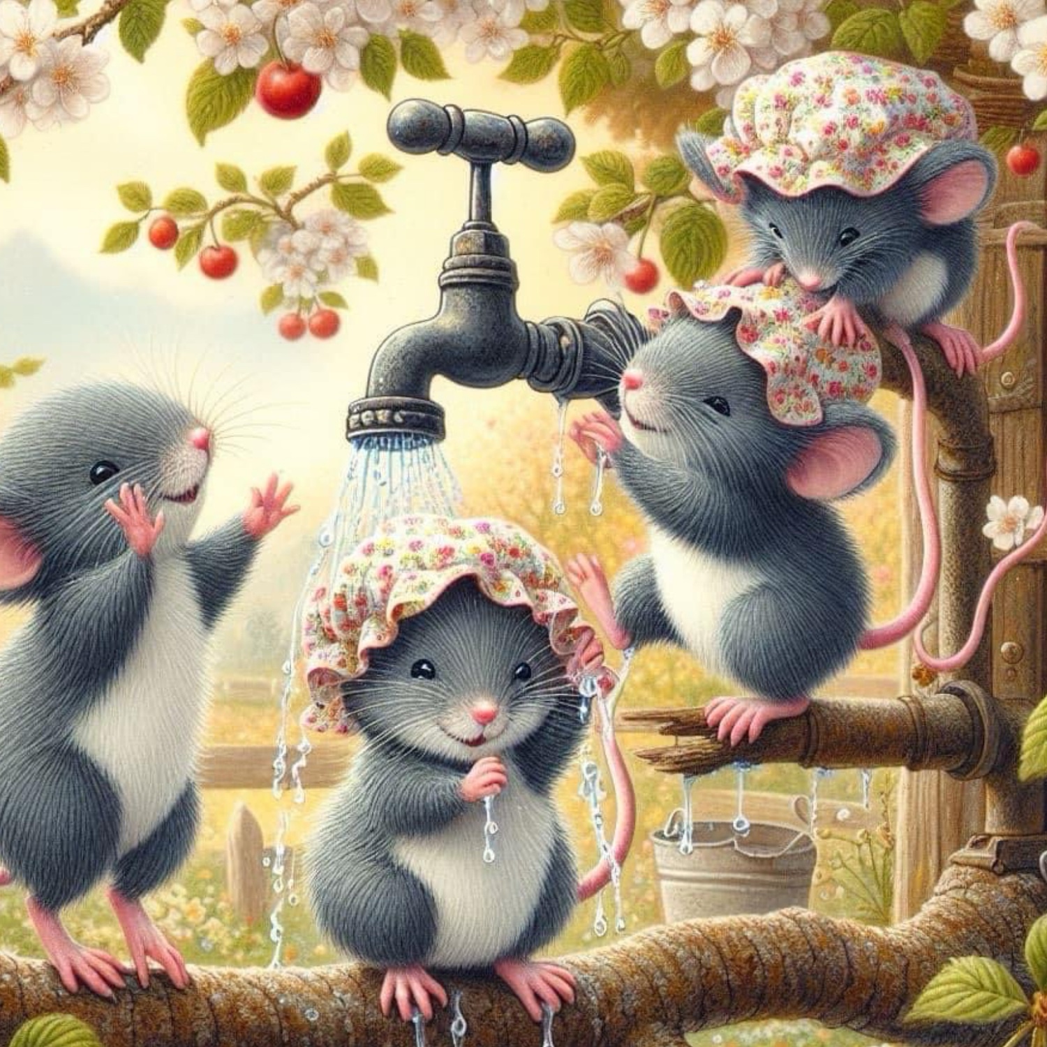Solve Getting Wet jigsaw puzzle online with 169 pieces