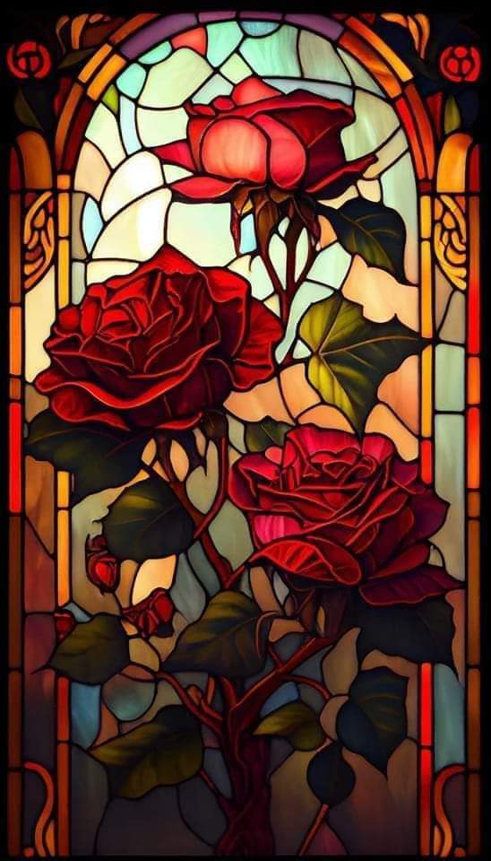 Solve Vitráž jigsaw puzzle online with 45 pieces