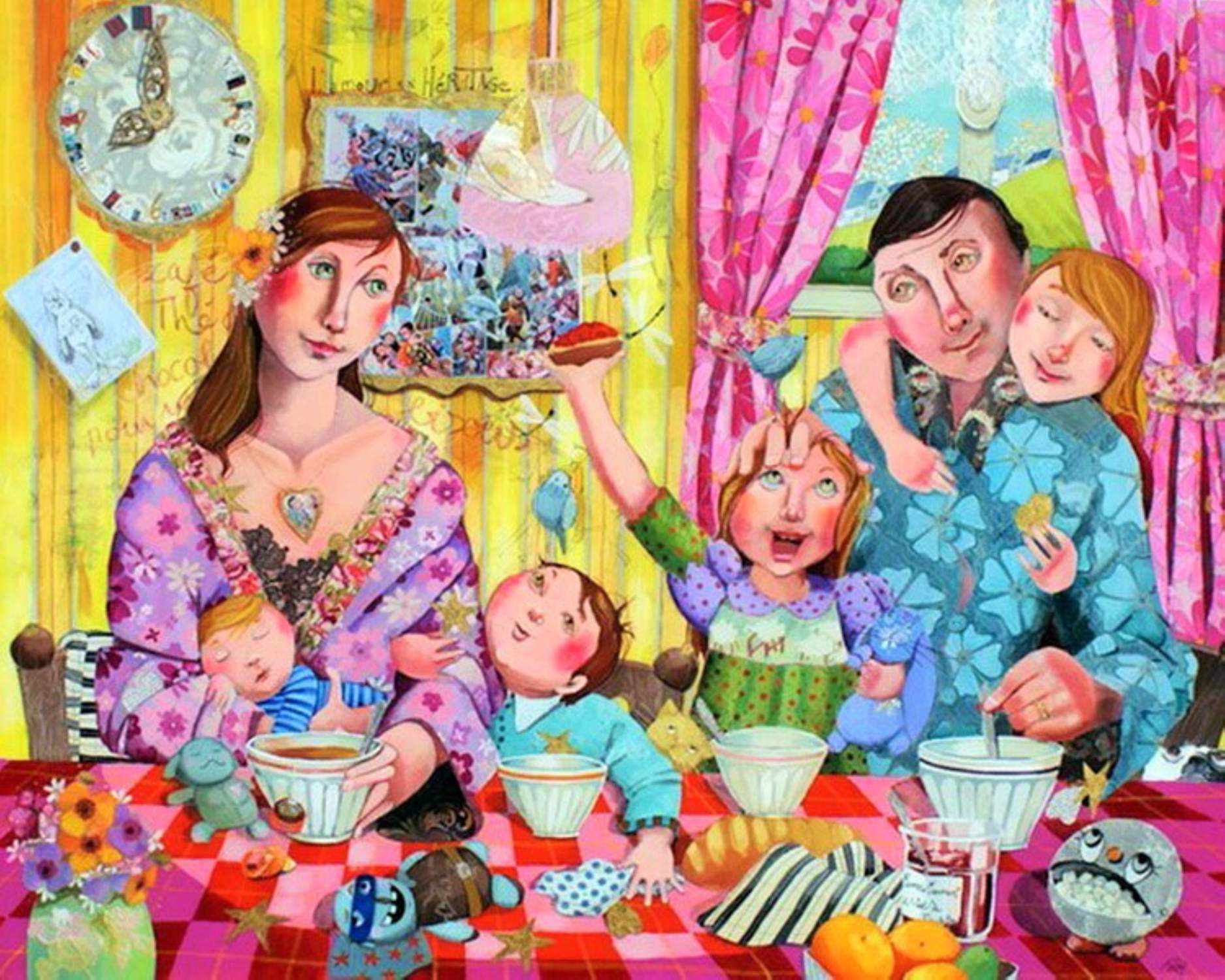 Solve Breakfast jigsaw puzzle online with 500 pieces