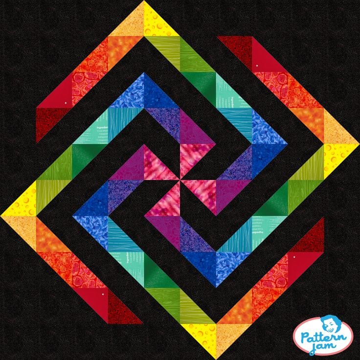 Solve Prism pinwheel jigsaw puzzle online with 100 pieces