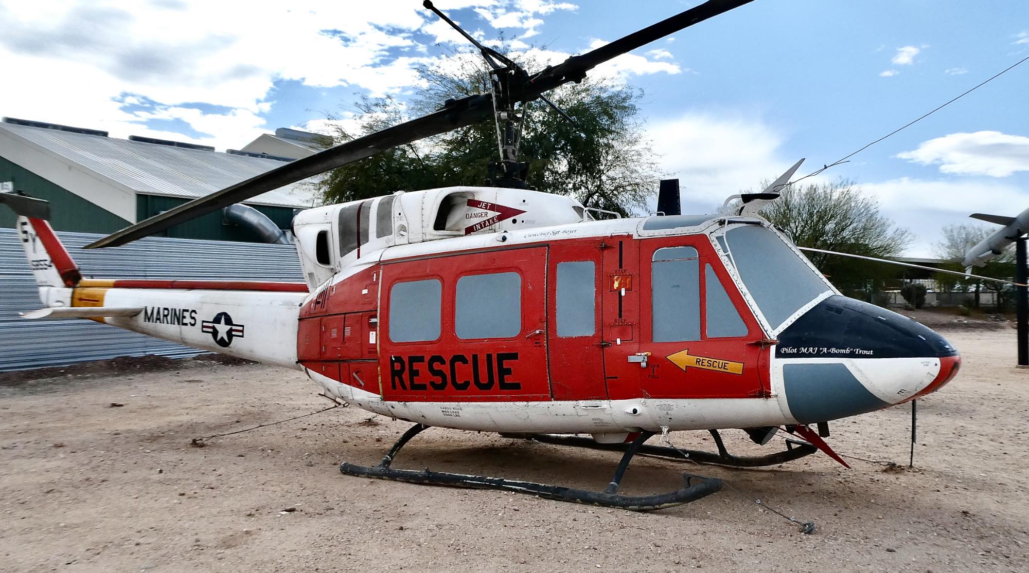 Solve Bell HH-1N Iroquois (Twin Huey). Pima Air and Space Museum ...