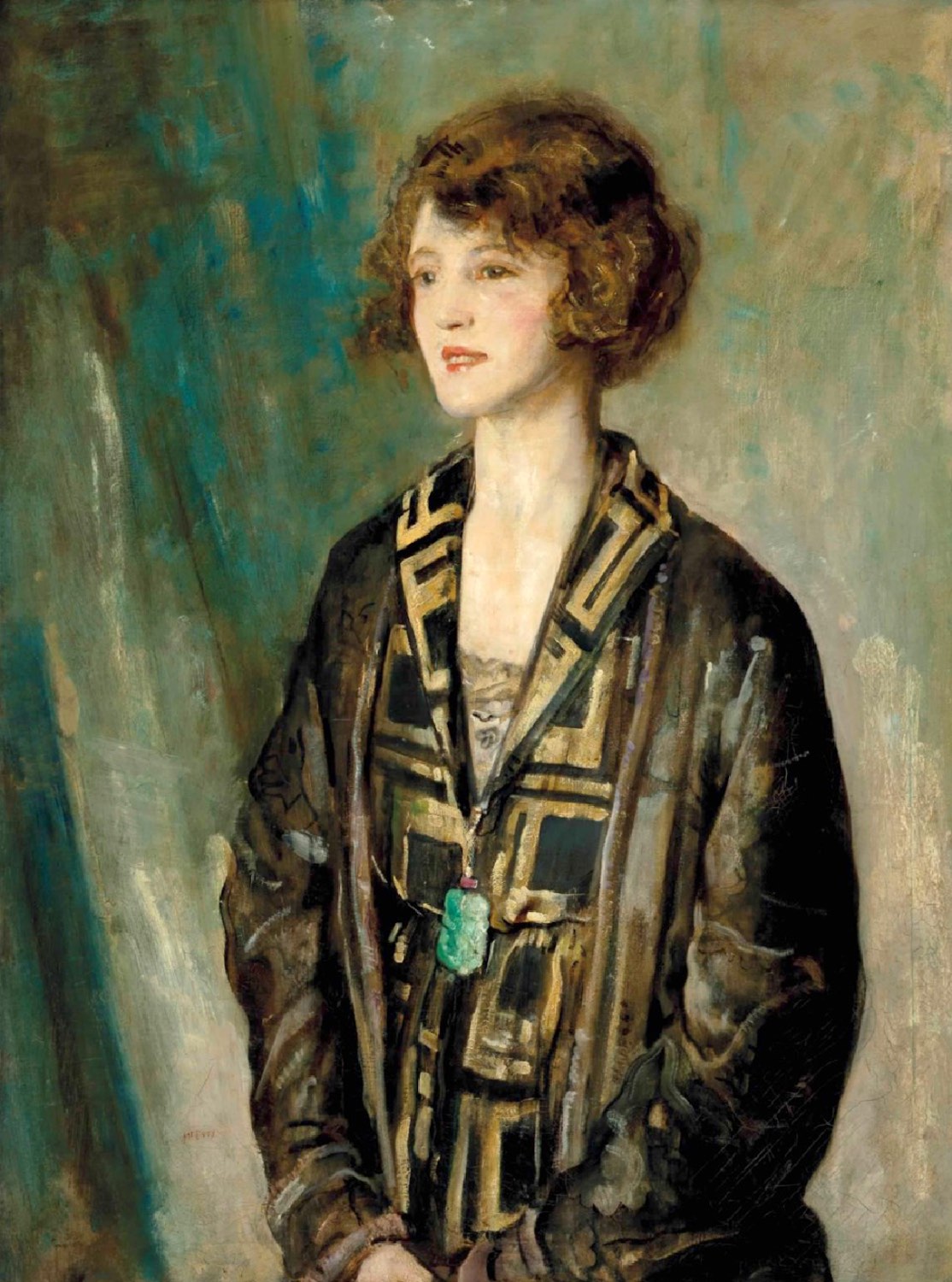 Solve Arthur Ambrose McEvoy (British, 1878–1927), Portrait of Mrs ...