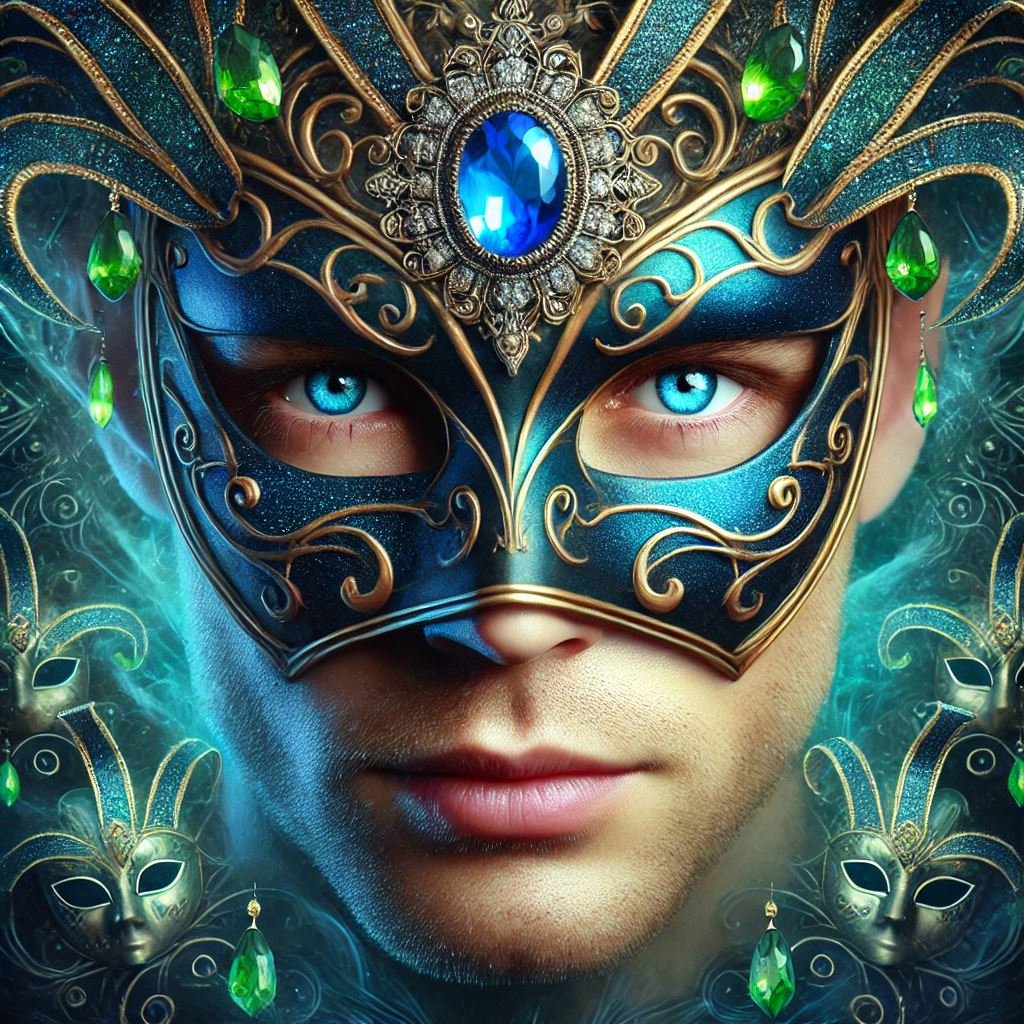 Solve Masquerade Mask #5 jigsaw puzzle online with 144 pieces