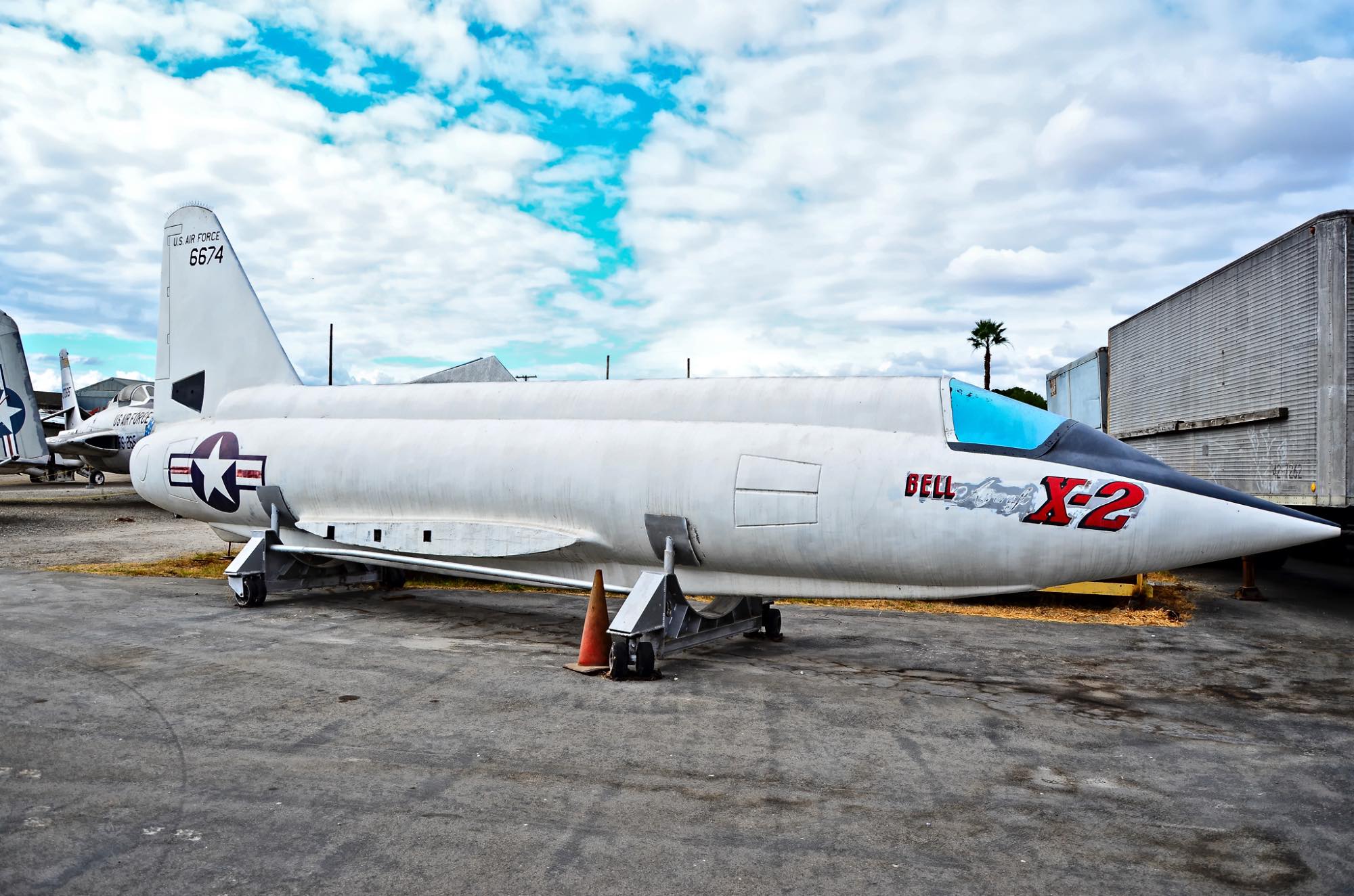 Solve Bell X-2 airplane!! jigsaw puzzle online with 600 pieces