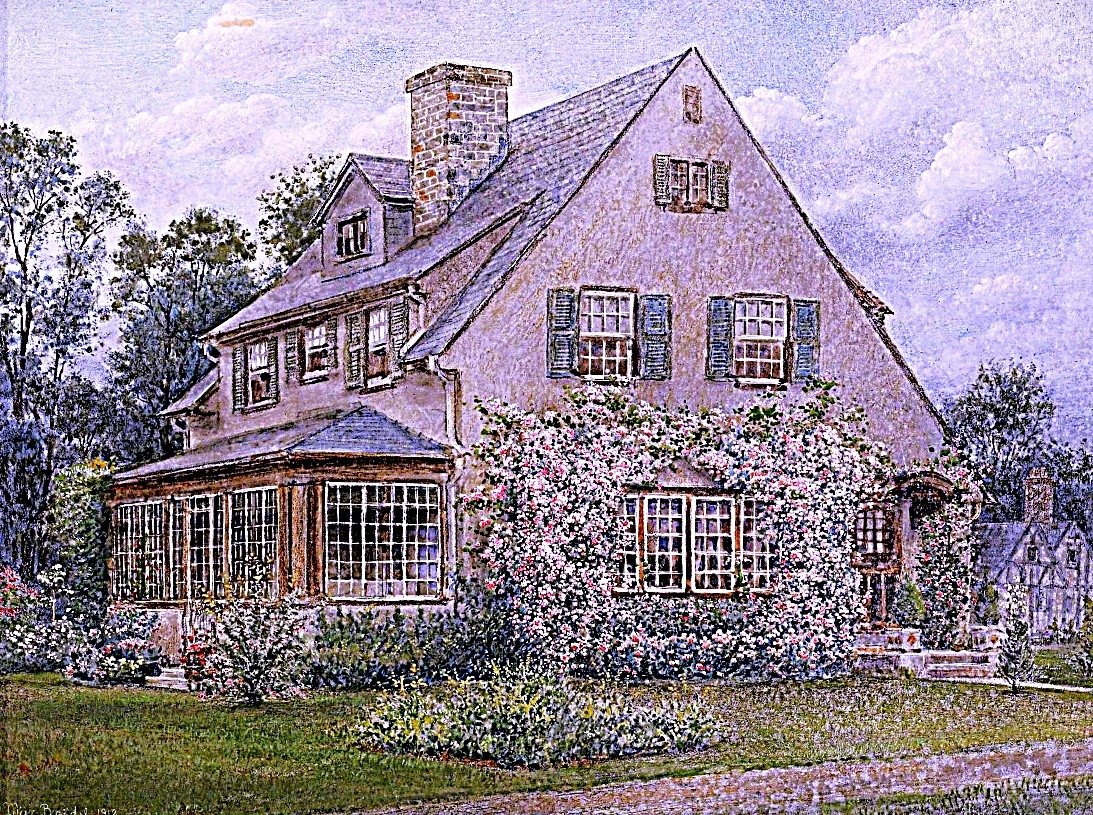 Solve House of Max Brodel in Guilford, Baltimore (1918) jigsaw puzzle ...