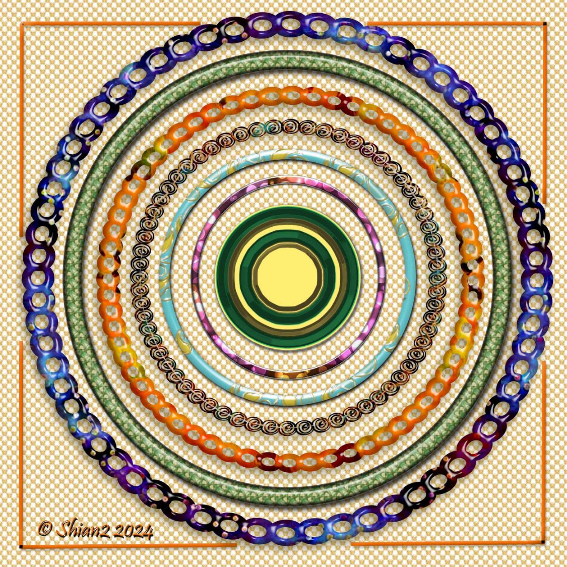 Solve Chains jigsaw puzzle online with 16 pieces