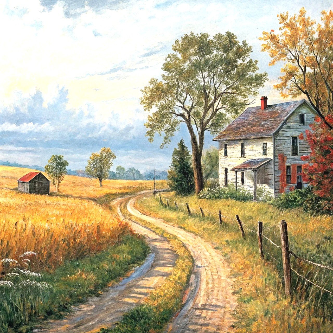 Solve Countryside jigsaw puzzle online with 100 pieces
