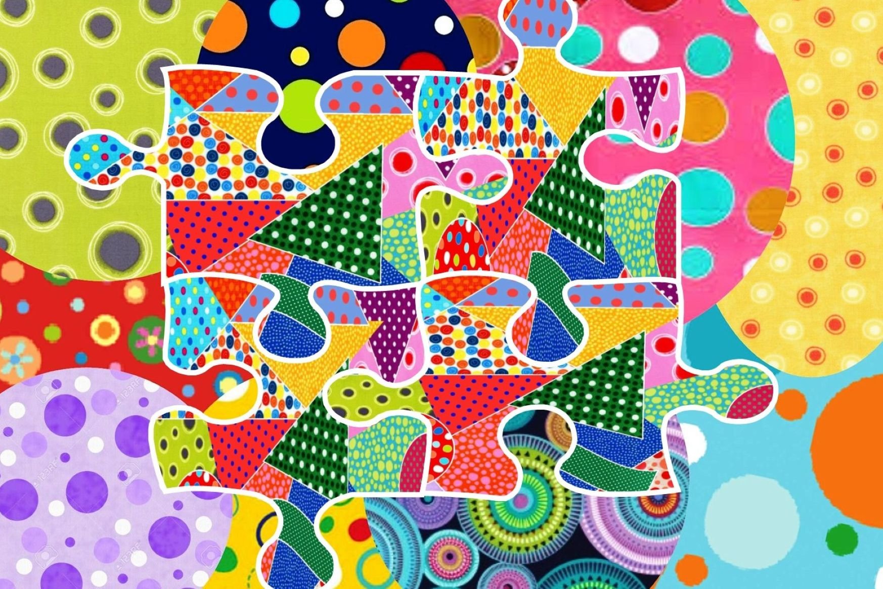 Solve Dotty Sunday - larger jigsaw puzzle online with 504 pieces