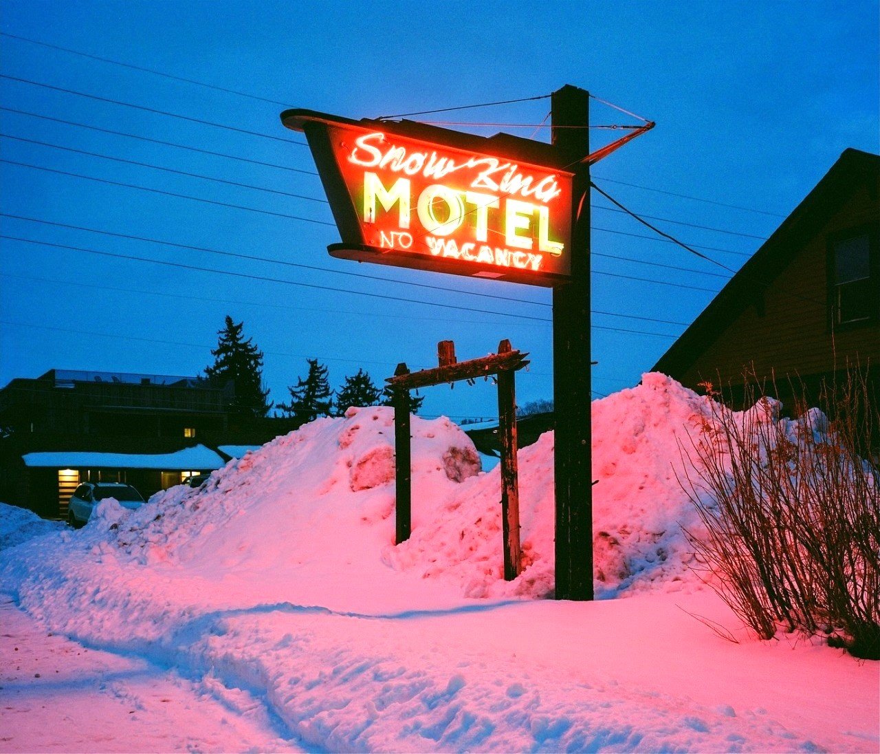 Jigsaw Puzzle | 30 pieces | Snow King Motel | Jigidi