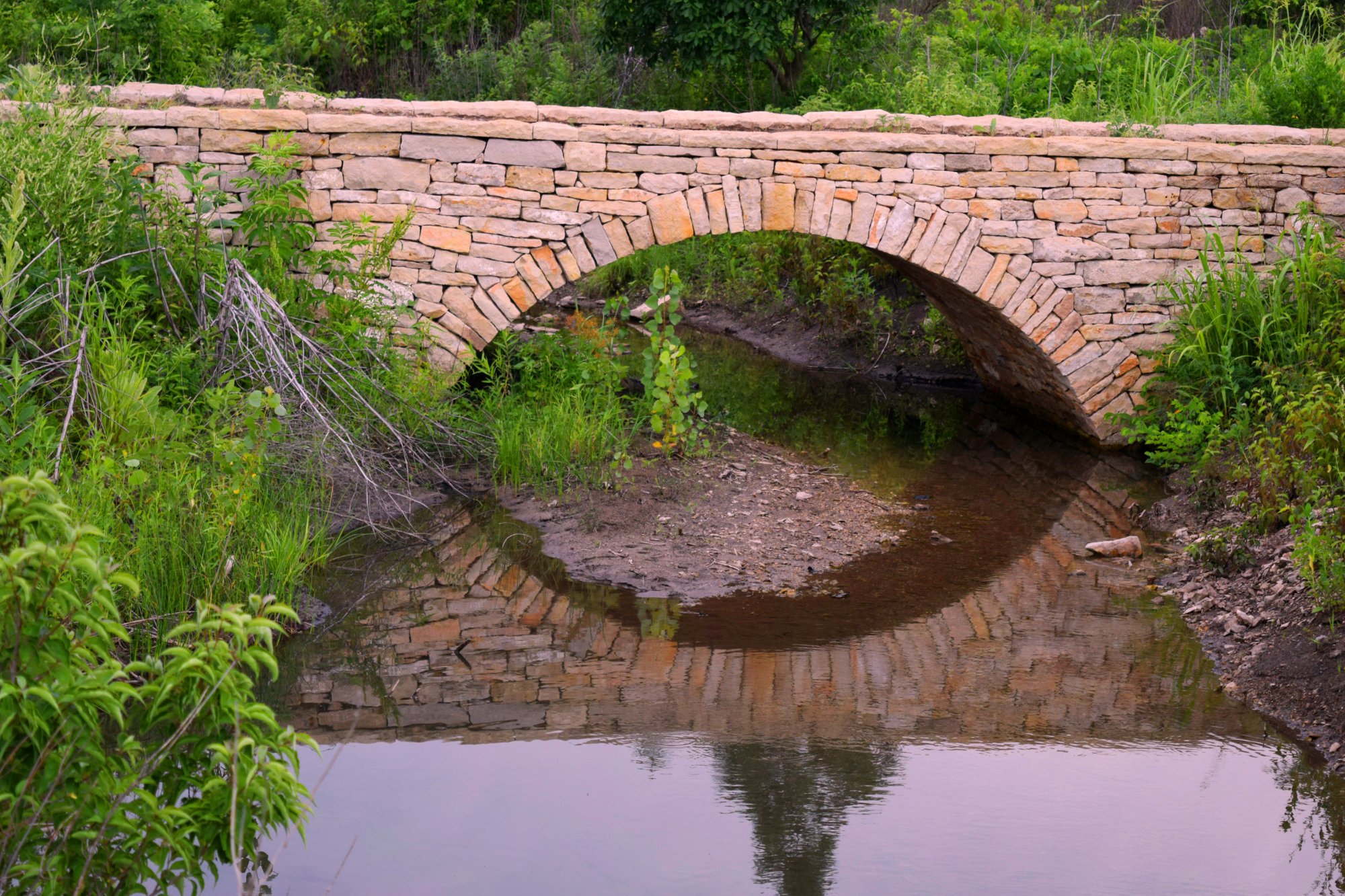 Solve Bridge near Flint Hills Kansas jigsaw puzzle online with 117 pieces