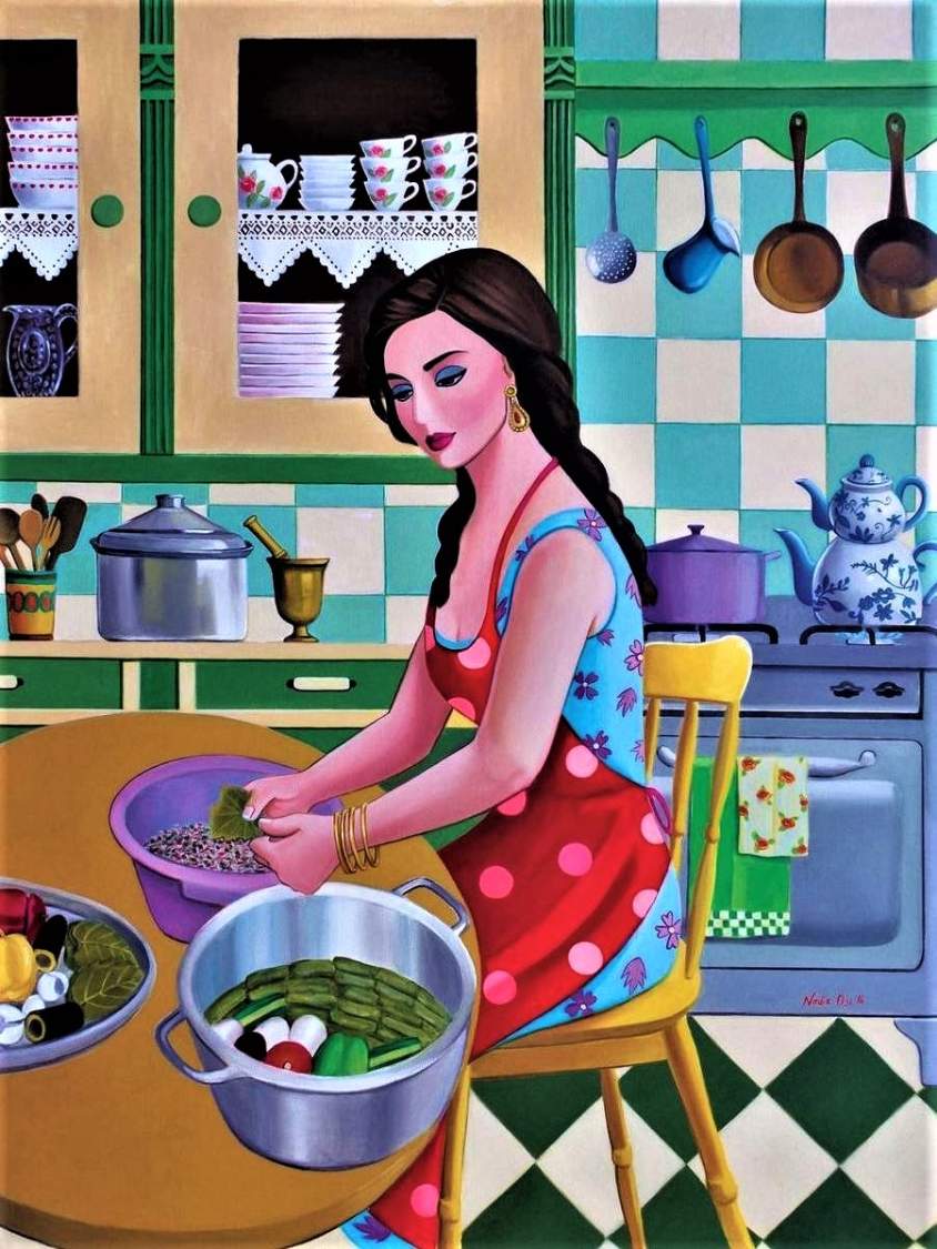Jigsaw Puzzle | Nadia Osi Art | 63 pieces | Jigidi