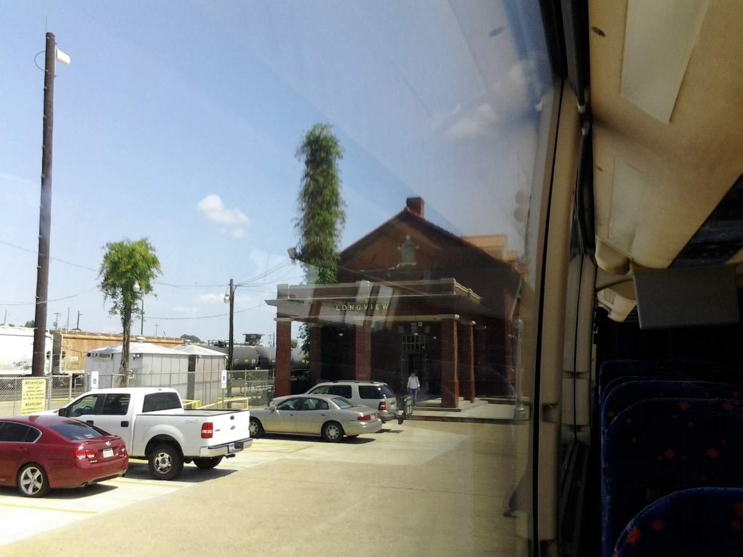 Solve Longview Train Station from Aboard the Connecting Bus Service ...