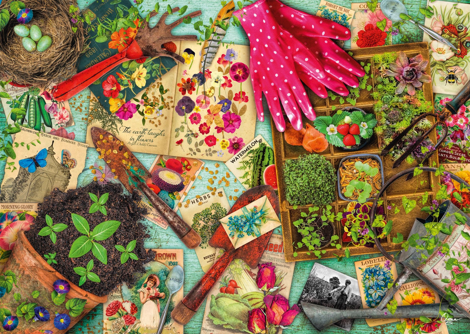 Solve Everything for the Garden (X-Large) jigsaw puzzle online with 300 ...