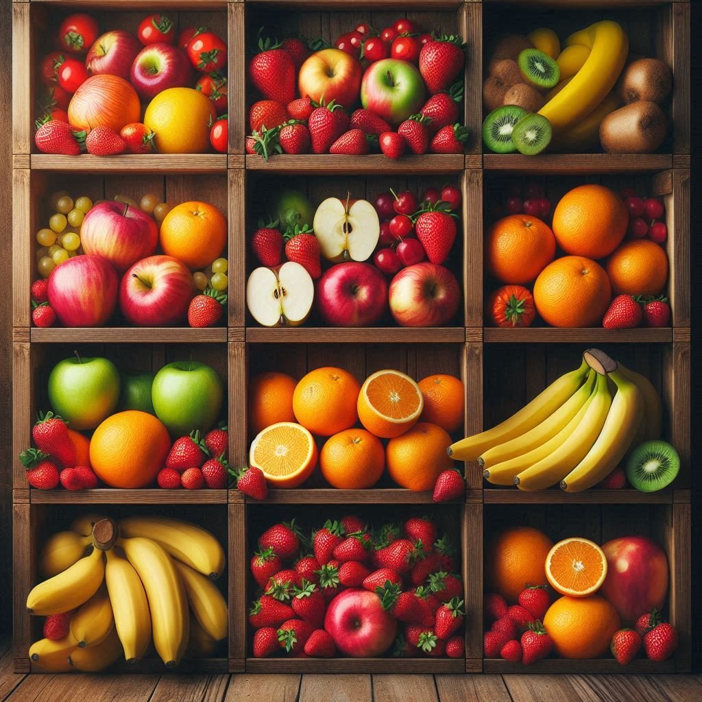 Solve Fruit Lockers jigsaw puzzle online with 144 pieces