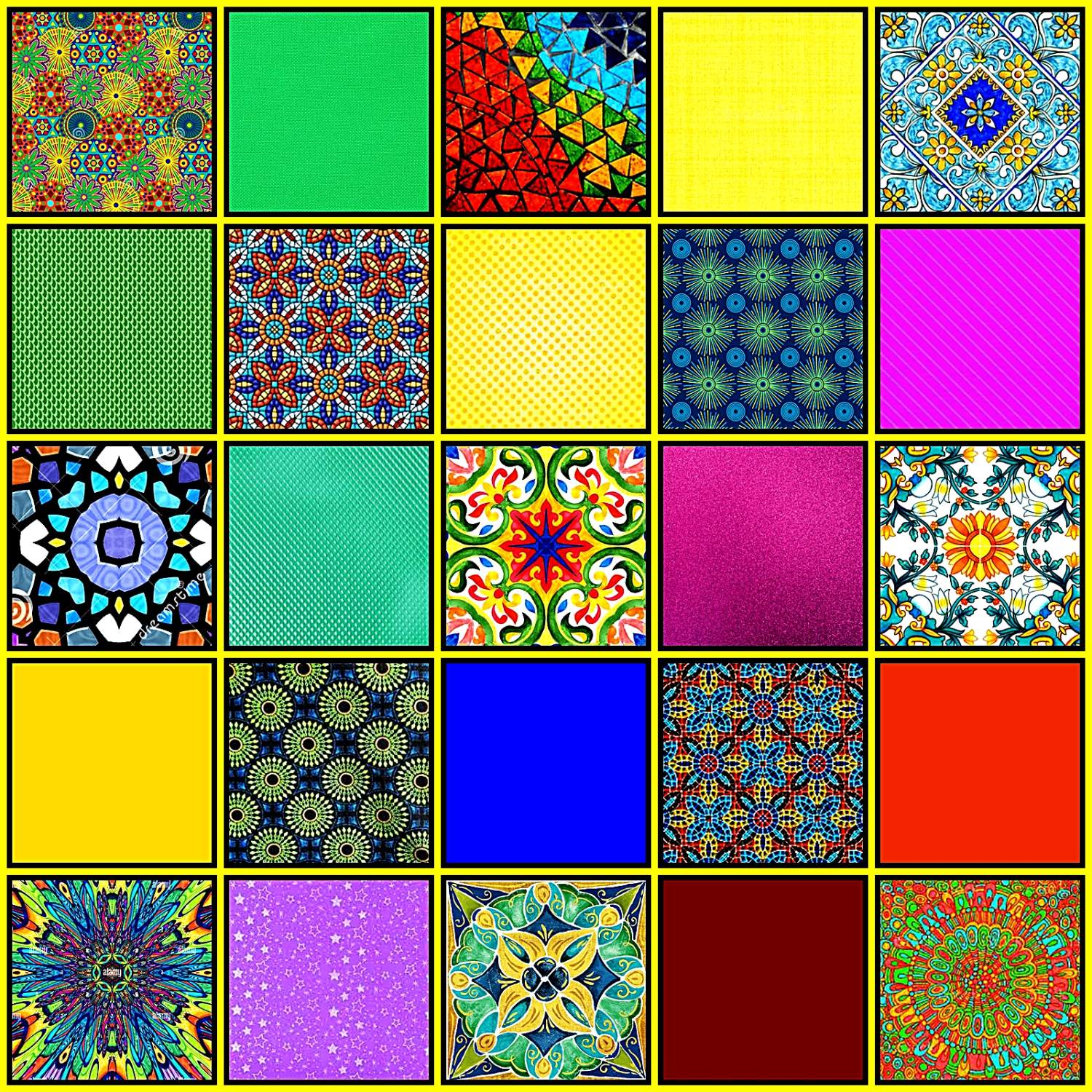 Solve Tile Mosaic jigsaw puzzle online with 169 pieces