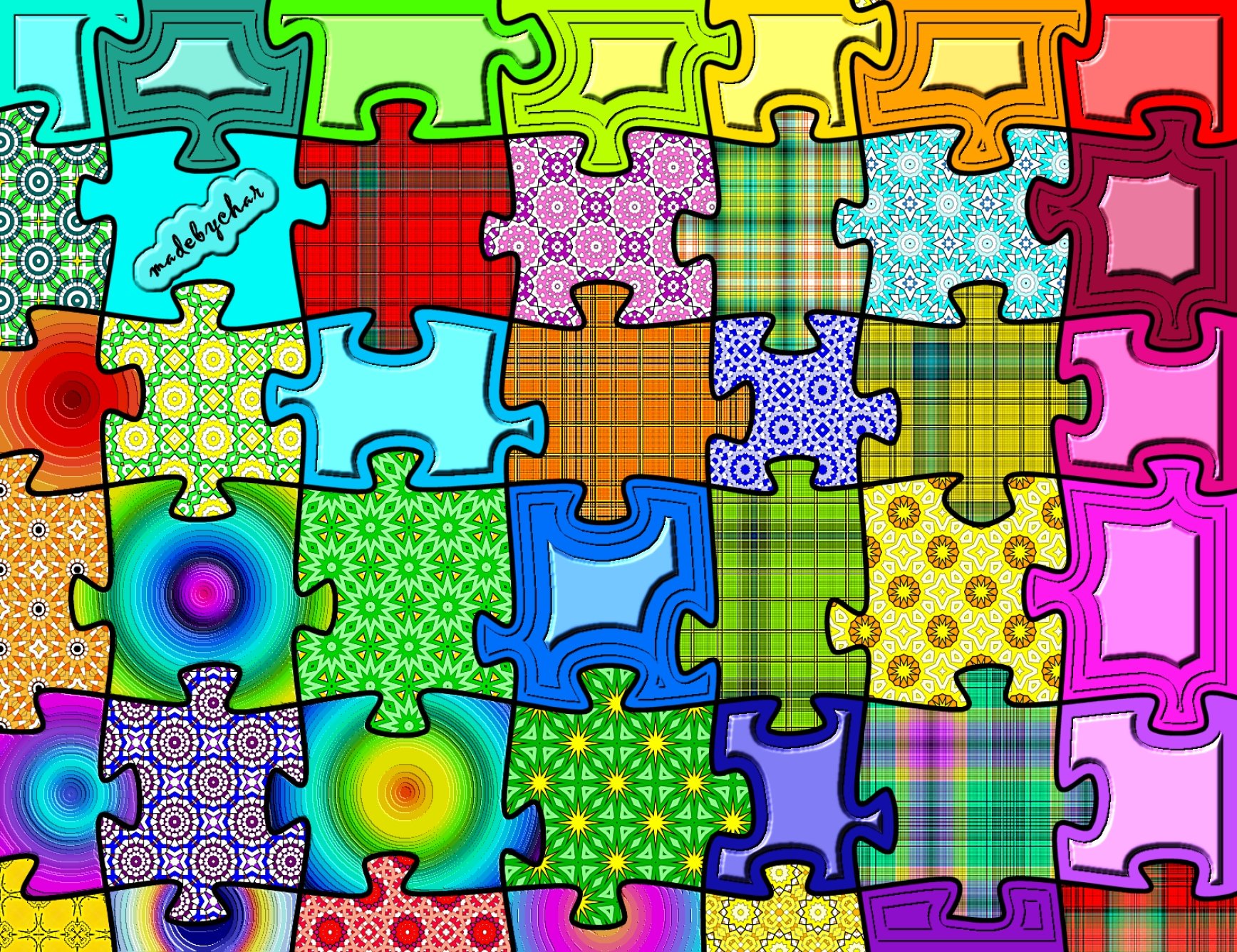 Solve A puzzling Puzzle... jigsaw puzzle online with 192 pieces