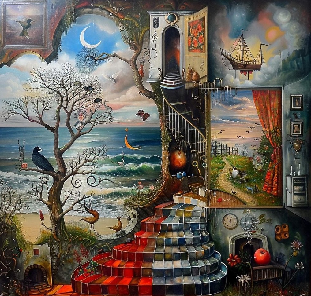Solve Twisted mind jigsaw puzzle online with 256 pieces