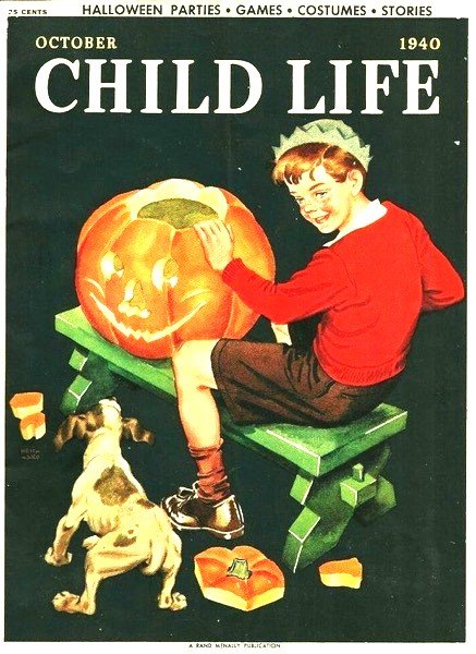 Solve Themes Vintage illustrations/pictures - Child Life Magazine 1940 ...