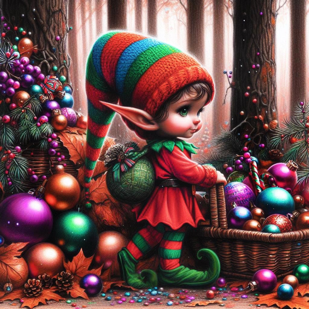Solve Aiden Elf ready to help Santa before the big night jigsaw puzzle ...