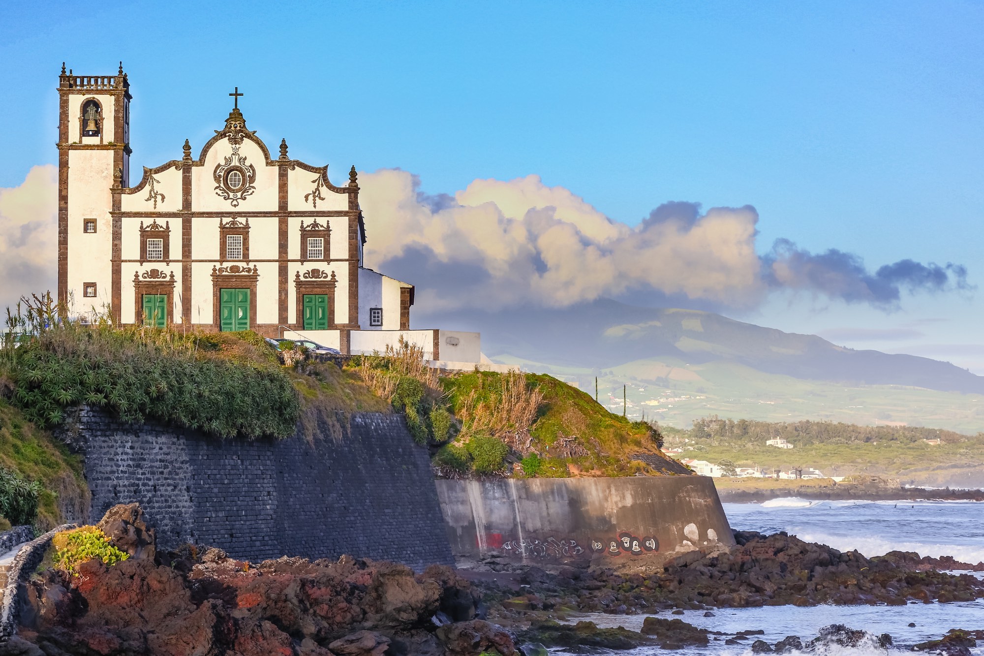 Solve Igreja de São Roque (Mother Church), São Miguel Island, Azores ...
