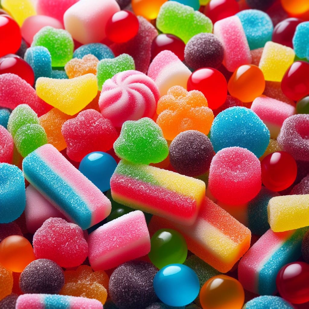 Solve Multicoloured candies 4 jigsaw puzzle online with 306 pieces
