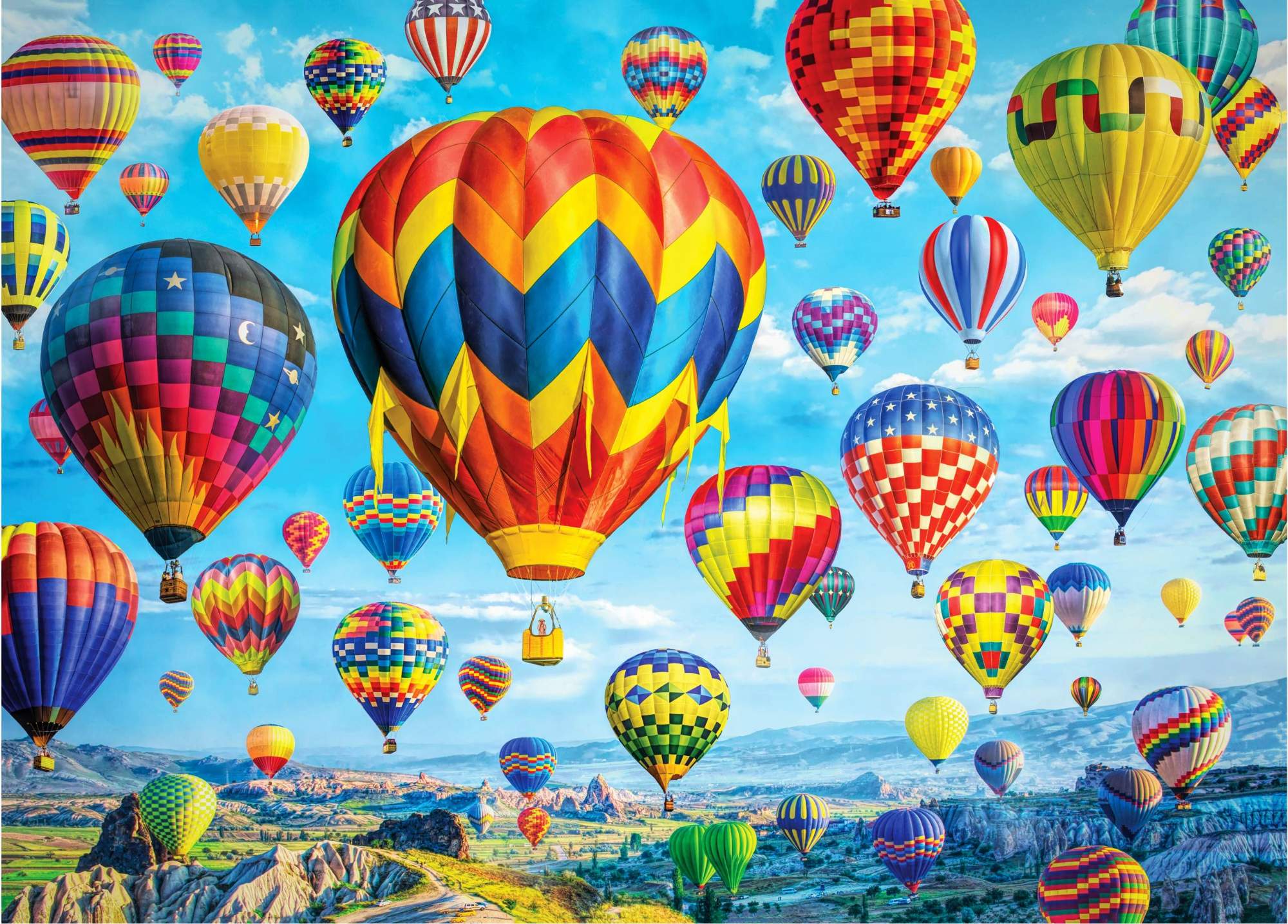 Solve Balloons in Flight jigsaw puzzle online with 588 pieces